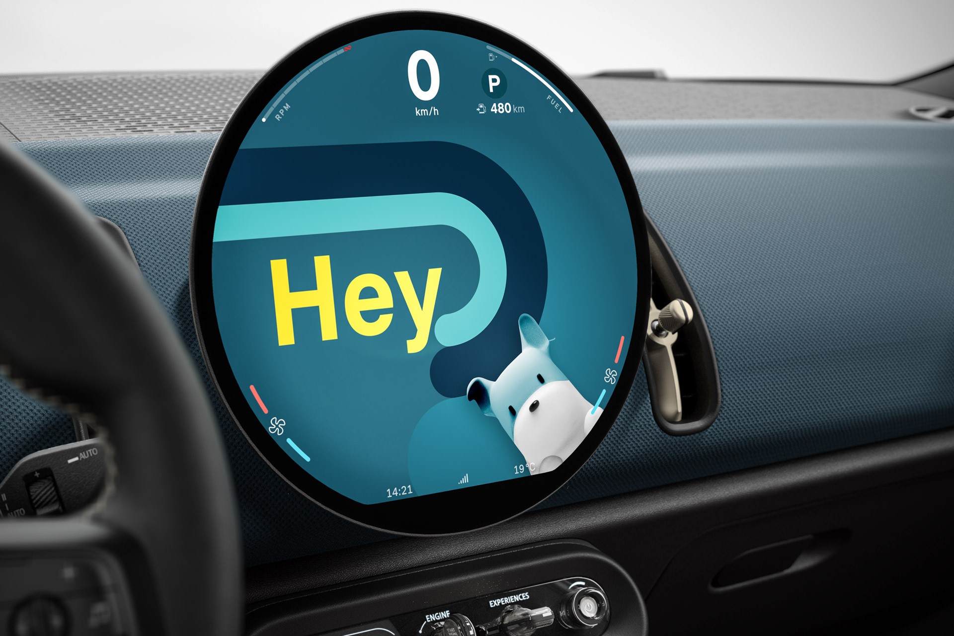 All-electric MINI Countryman – Interior